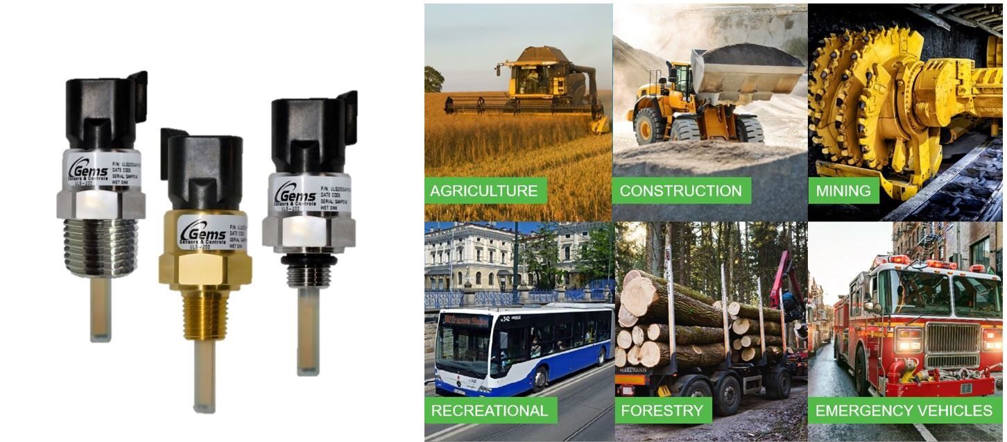 OHV and Specialty Vehicle Applications with the Gems ULS-200 Sensor | Gems Sensors