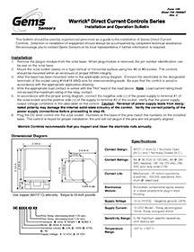 DC, DC2BD0 | Gems Sensors