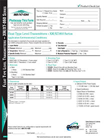 Order Forms | Gems Sensors