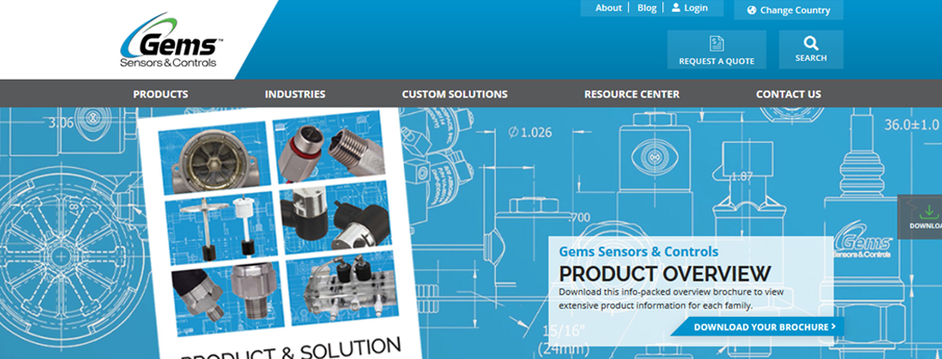 Introducing the new GemsSensors.com | Gems Sensors